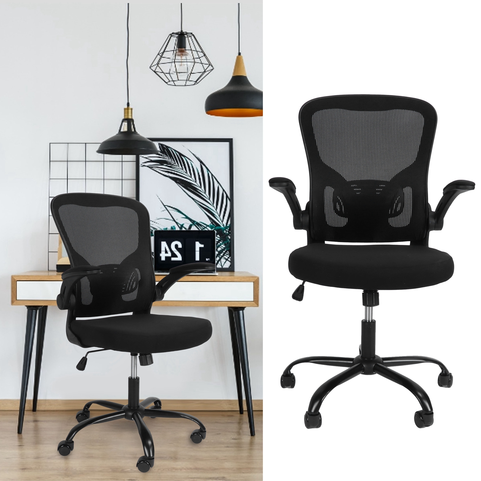 ROM Chaise de bureau chaise d'ordinateur ergonomique moderne à hauteur ...