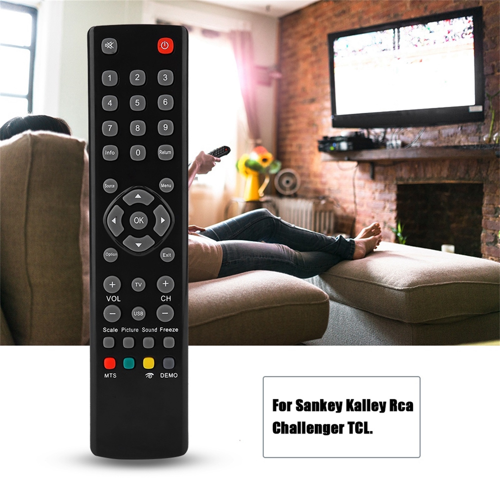 CHE Télécommande TV pour Sankey Kalley Rca Challenger TCL - Cdiscount ...