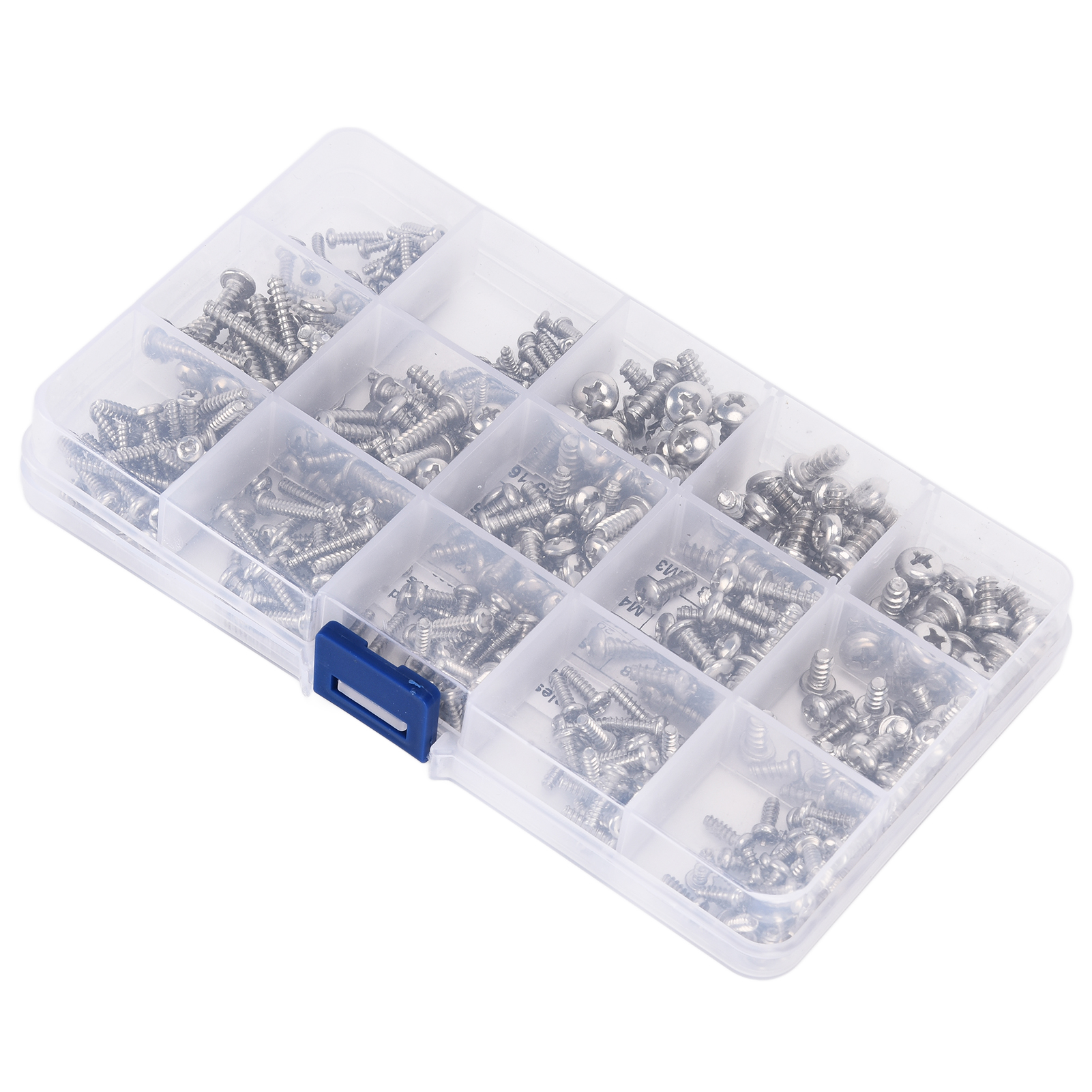 Cikonielf vis cruciformes à tête ronde Kit d'assortiment de vis autotaraudeuses à tête ...