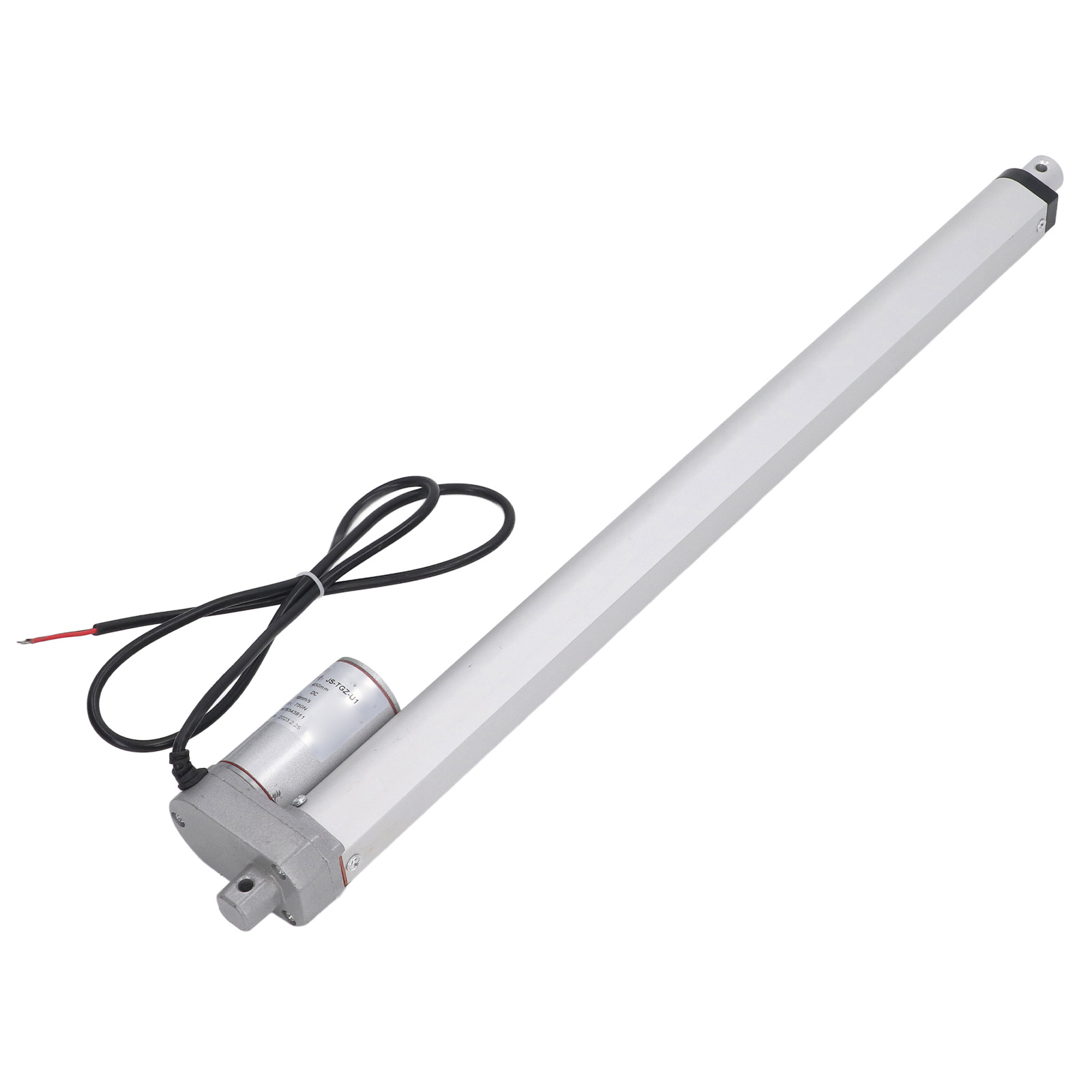 Actuador eléctrico de 24 V CC, carrera de 450 mm, 750 N, actuador de movimiento lineal con ...