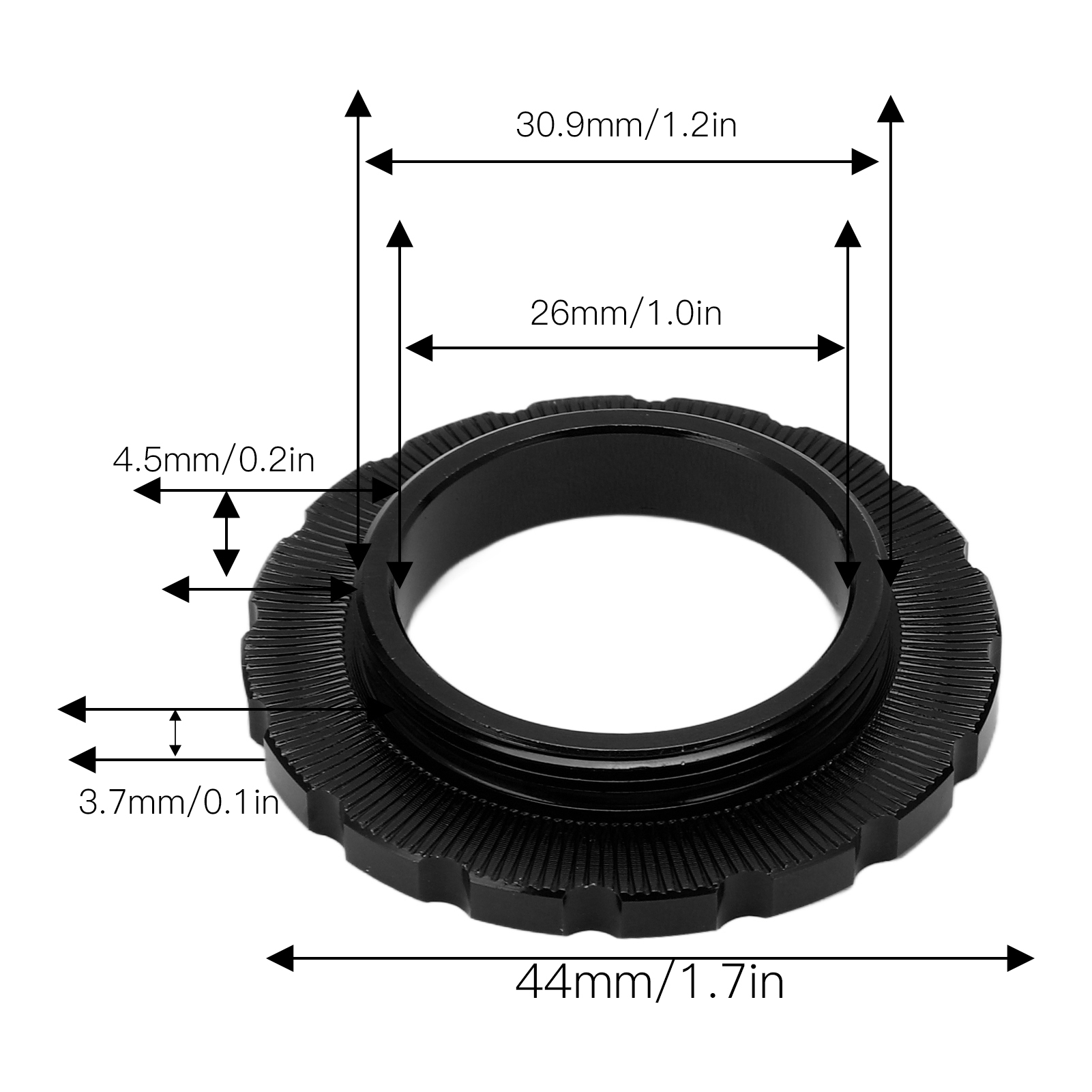 Porte-vélos MEIJUN Centerlock Lockring Center Lock Wheelset Hub Barrel ...
