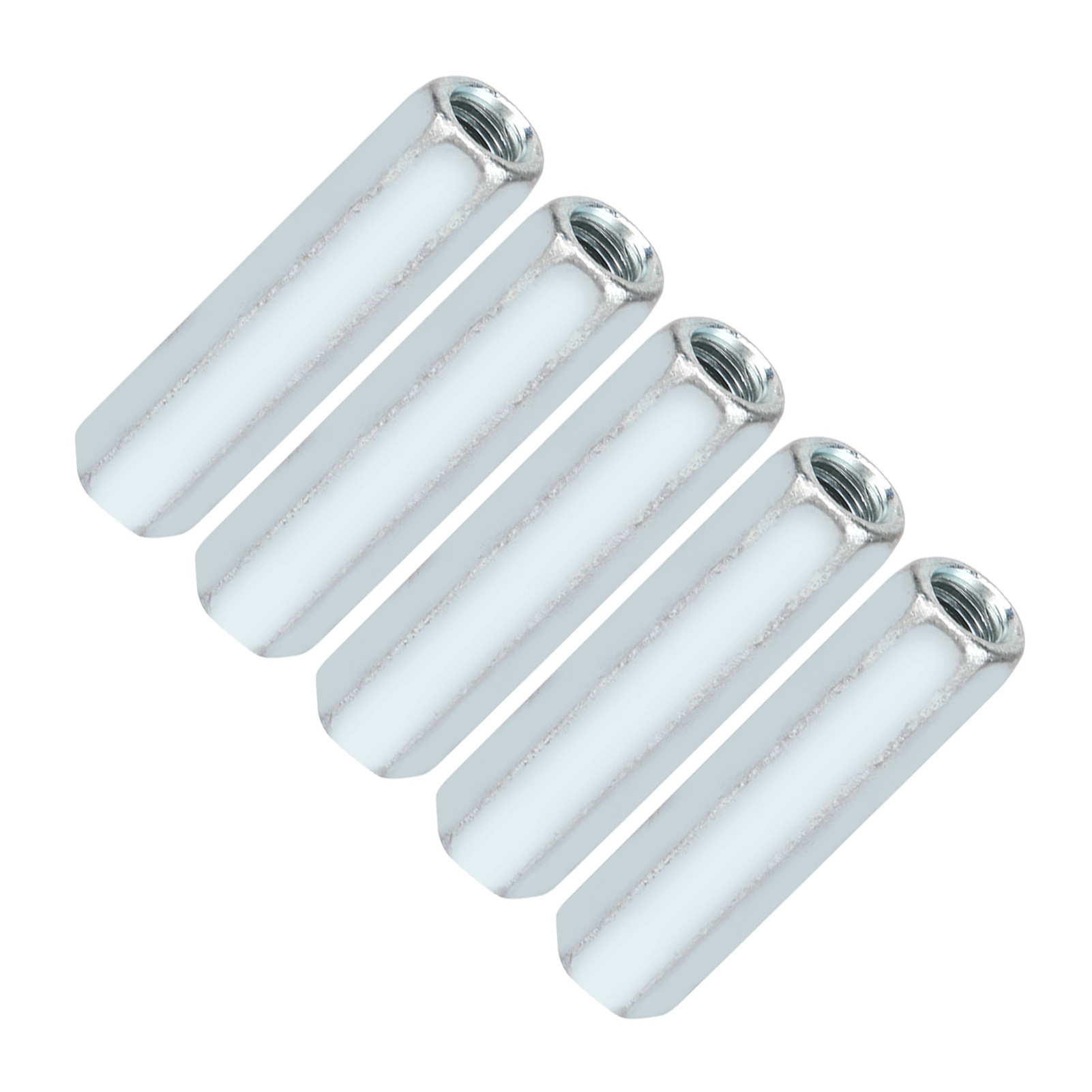 LEX écrous longs 5 pièces M6 * 40 écrou à tige longue écrou hexagonal à douille hexagonale ...